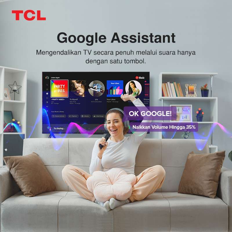 Jual Tcl 55a28 - 55 Inch Google Tv - 4k Uhd - Hdr 10 + Dolby Audio - Google Assistant - Netflix ...