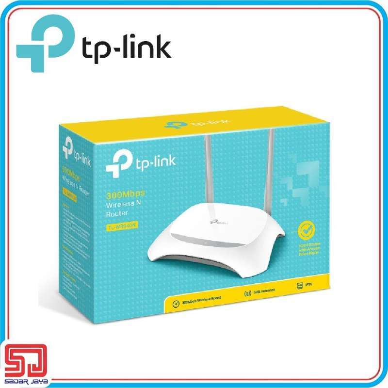 Promo TP-Link TL-WR840N Wifi Router 300 mbps Wireless Diskon 1% di ...