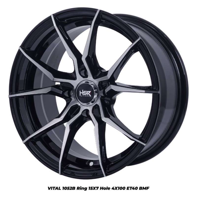 Promo Velg Mobil R15 HSR VITAL Cocok Untuk PCD 4x100 Yaris Jazz Brio Vios Diskon 23% di Seller ...