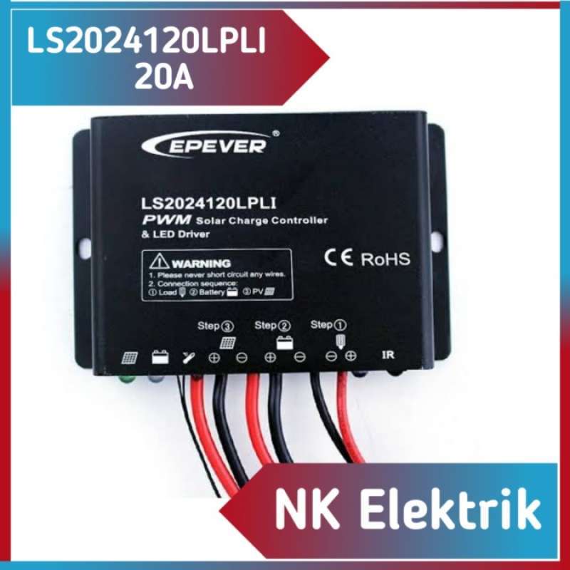 Promo Solar Charge Controller 20A LS2024120LPLI + LED Driver LS 2024120 ...