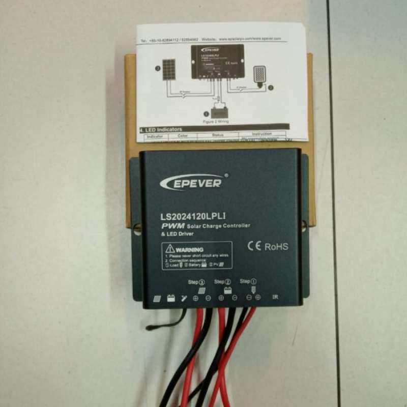 Promo Solar Charge Controller 20A LS2024120LPLI + LED Driver LS 2024120 ...