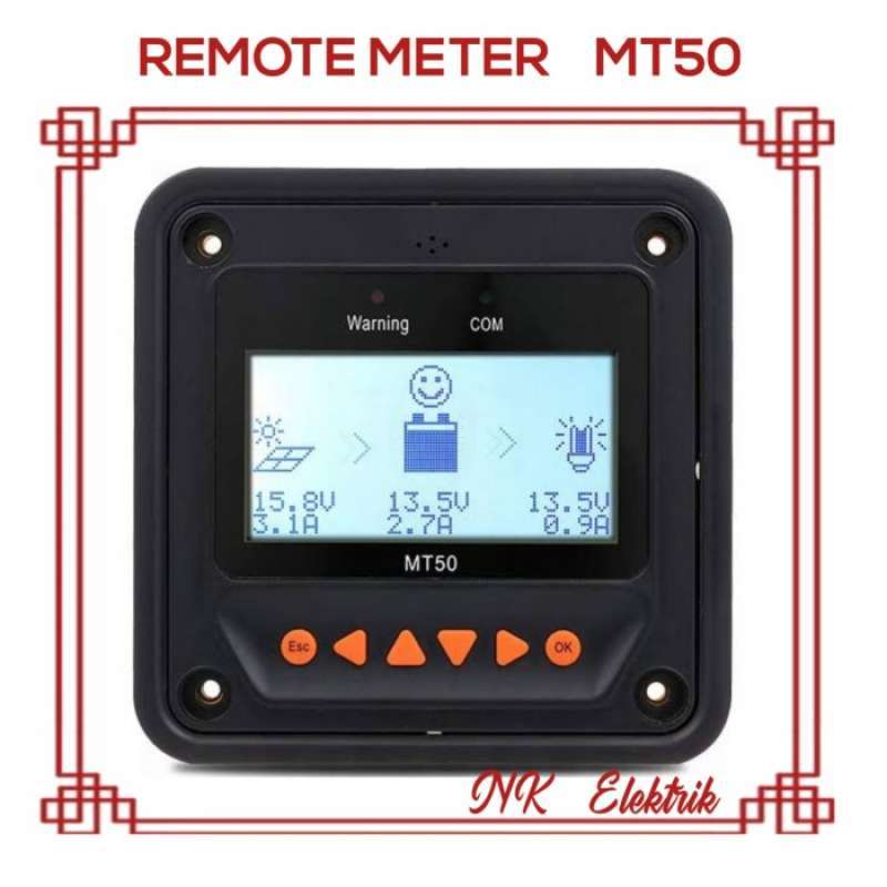 Promo REMOTE METER MT50 EPEVER / MT-50 Remote meter Epever MPPT series - Multicolor Diskon 23% ...
