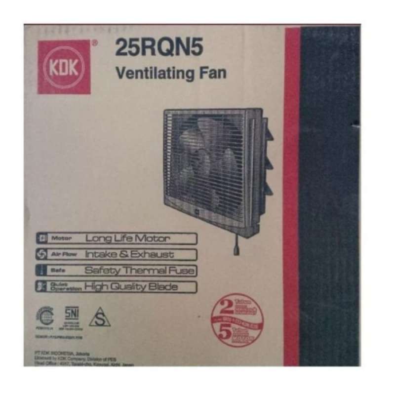 Promo Hexos Dinding 10 inci KDk 25RQN ventilasi fan Diskon 31% di ...
