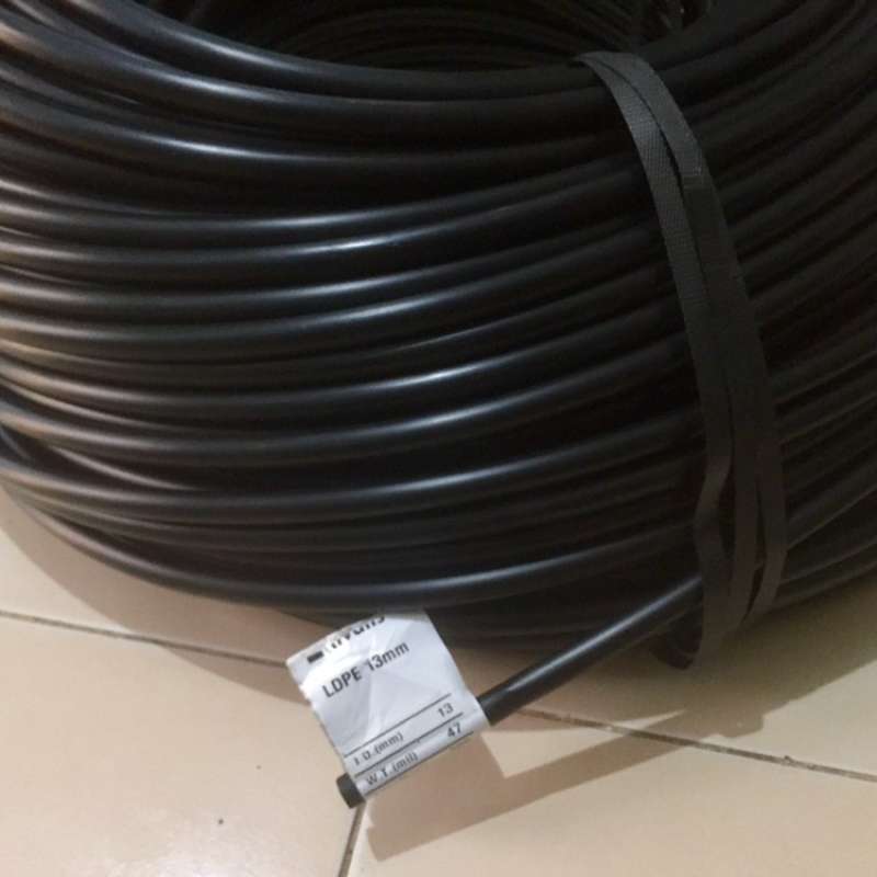 Jual Selang PE RIVULIS dia13mm ID 13mm OD 16mm utk Irigasi Tetes ...