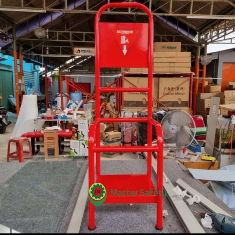 Jual Dudukan Apar Rak Besi Tempat Tabung Apar/Alat Pemadam Murah Meriah ...