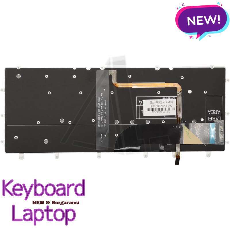 Jual Laptop Keyboard Xps 13 9343 Xps 13 9350 Xps 13 9360 Keyboard ...