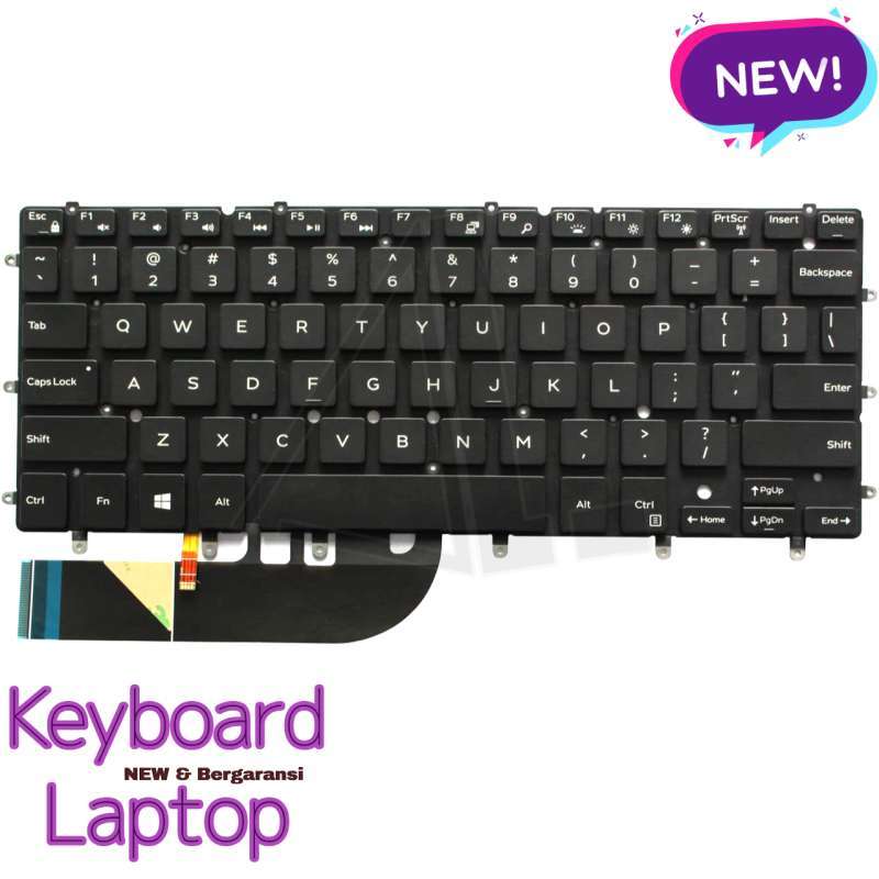 Jual Laptop Keyboard Xps 13 9343 Xps 13 9350 Xps 13 9360 Keyboard ...