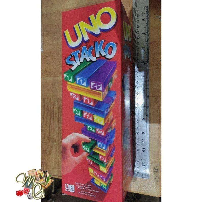 Promo Uno Stacko Stacking Block Tower Game Diskon 2% Di Seller Mekuya ...
