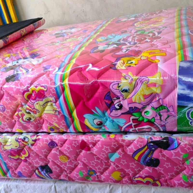 Jual Set Galaxy 2 In 1 120 X 200 Kasur Spring Bed Sorong Lengkap Atas ...