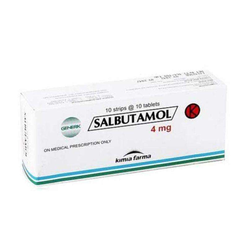 Promo Salbutamol Kimia Farma 2 Mg Str @ 10 Tab Diskon 4% Di Seller Apotek Pelita Farma Official ...