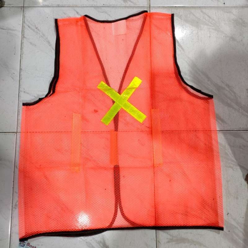 Jual Rompi Proyek Jaring / Rompi Safety Jaring (isi 12 Pcs) Di Seller ...