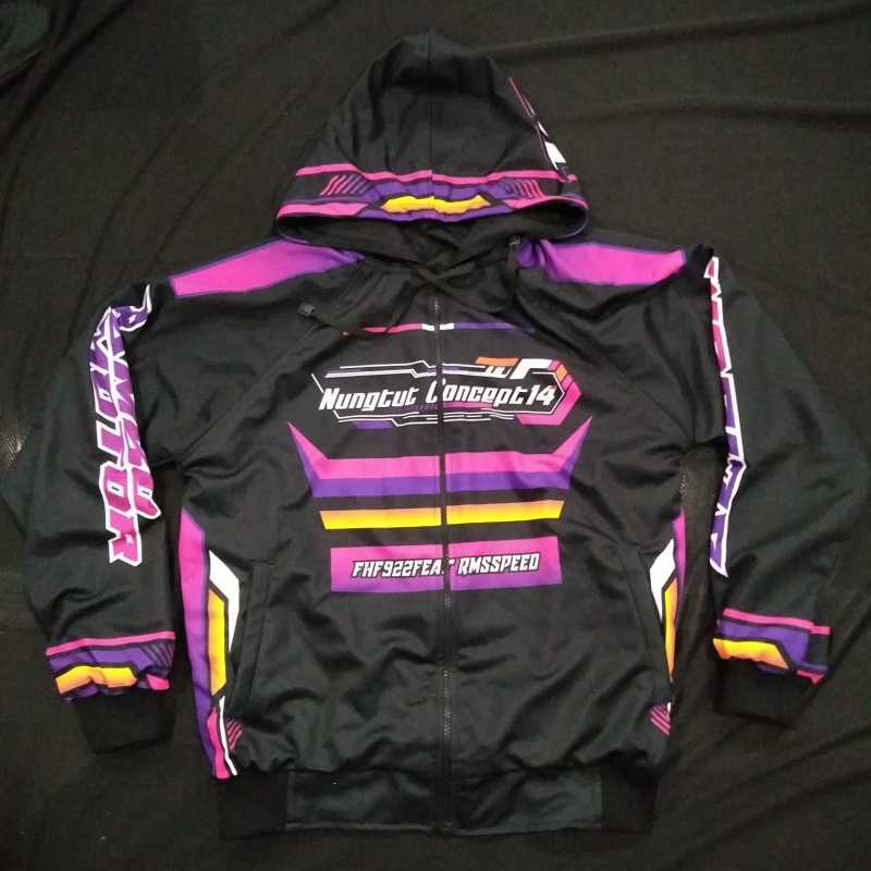 Jual JAKET RACING FULL PRINTING CUSTOM DESAIN JR04 - TASLAN S di Seller ...