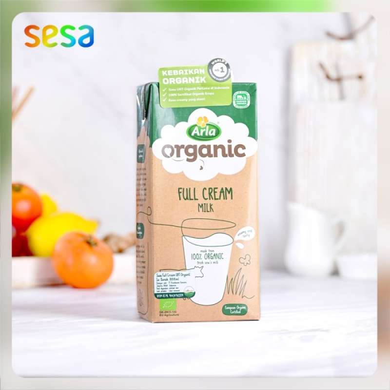 Promo Arla Full Cream Milk UHT Organic 1 Liter | Susu UHT Arla Organik ...