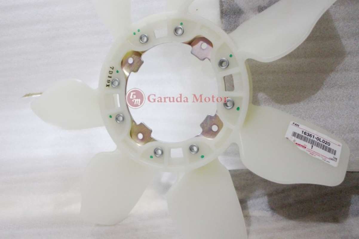 Jual 16361-0L020 KIPAS FAN RADIATOR INNOVA HILUX FORTUNER - - - - di ...