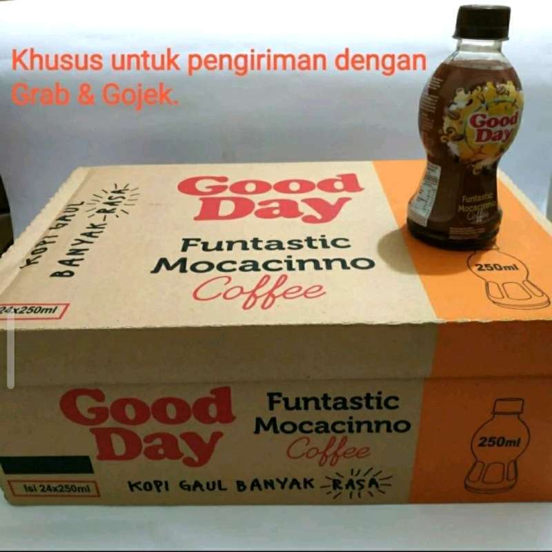 Jual Good Day Botol 250ml | Goodday Isi 24 Botol Per Dus Di Seller Best ...