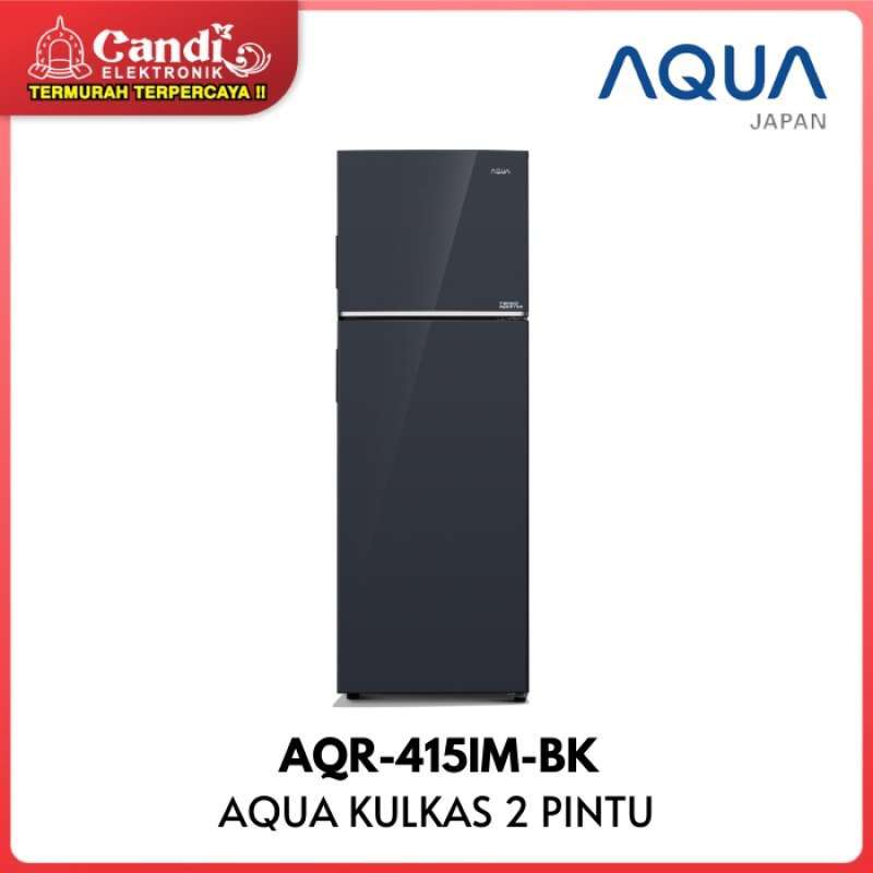 Promo AQUA JAPAN Kulkas 2 Pintu 357 Liter fitur big capacity, twin inverter, fast freezing ...