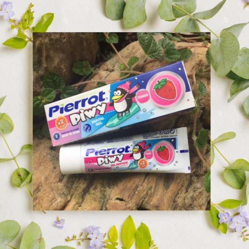 Jual Pierrot Piwy Strawberry Dental Gel Kids Toothpaste Pasta Gigi Anak ...