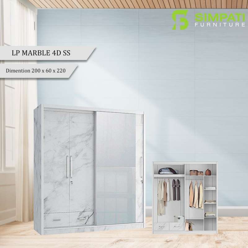 Buat Ruangan Semakin Fungsional dan Lapang dengan 15 Rekomendasi Lemari 3 Pintu Minimalis yang ...