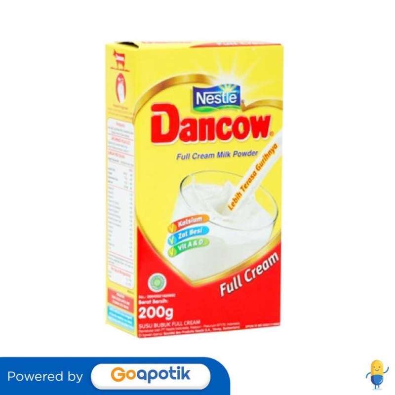 Jual DANCOW FULL CREAM 200 GRAM BOX di Seller Apotek Mulya Manunggal ...