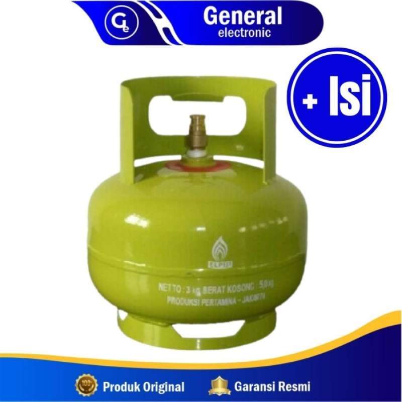 Jual TABUNG GAS LPG 3KG + ISI di Seller Saechul Toko - Tegal Parang, Kota Jakarta Selatan | Blibli