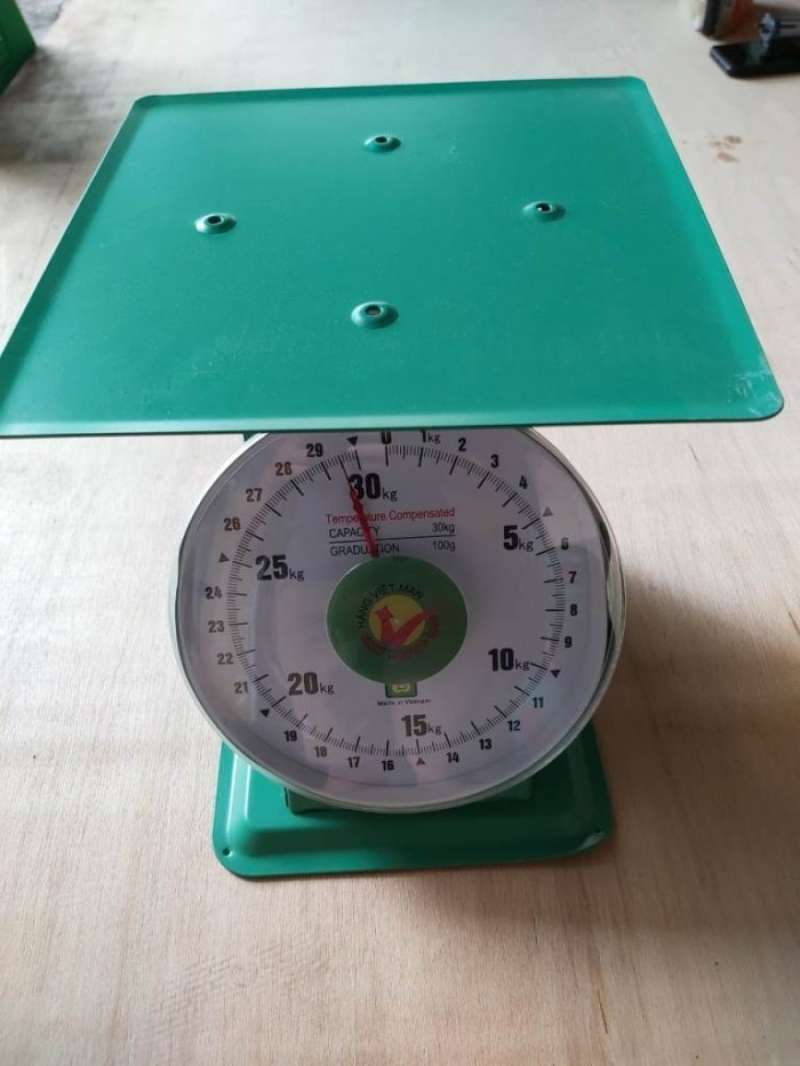 Jual CROWN NHNO HOA TIMBANGAN JARUM ANALOG DUDUK MEJA MANUAL 20 KG VIETNAM di Seller Saechul ...