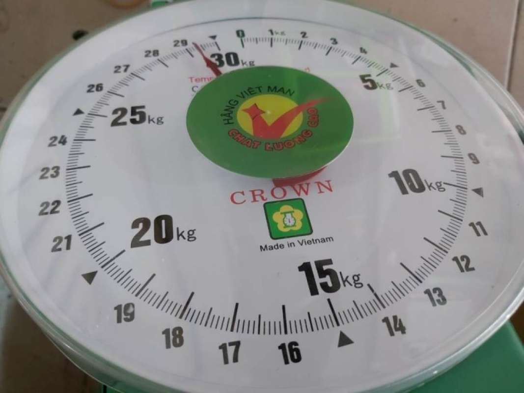 Jual CROWN NHNO HOA TIMBANGAN JARUM ANALOG DUDUK MEJA MANUAL 20 KG VIETNAM di Seller Saechul ...