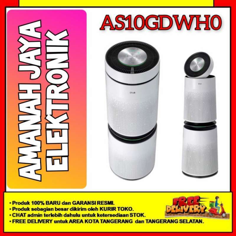 Promo LG PURICAREâ„¢ 360Â° AIR PURIFIER AS10GDWH0 | LG AS10GDWH0 ...
