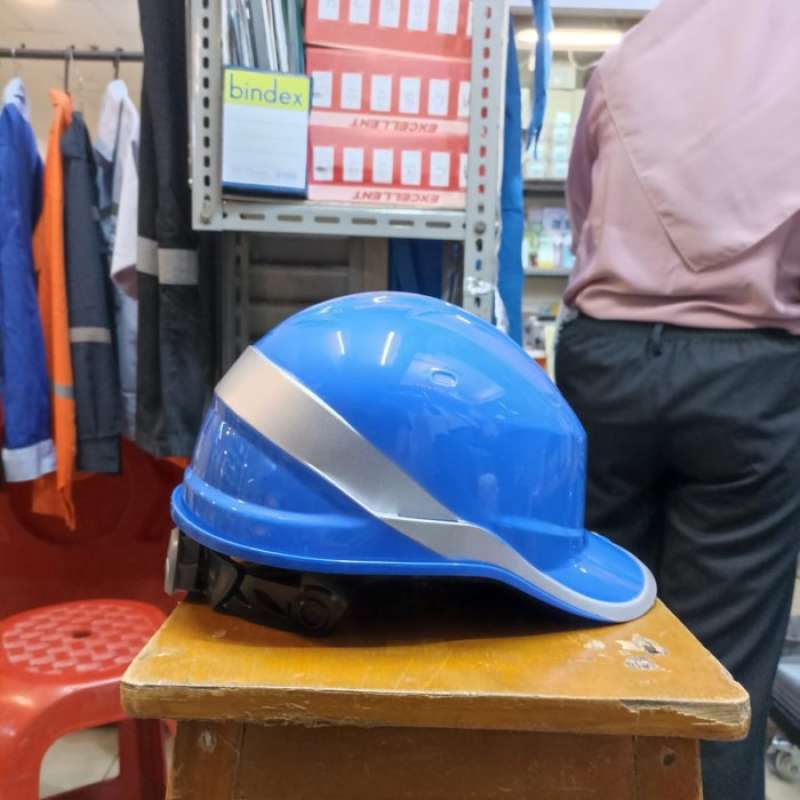 Promo HELM SAFETY DELTA PLUS / HELM VENITEX WARNA BIRU Diskon 23% di ...