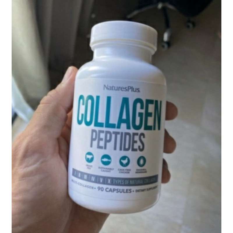 Jual Nature's plus collagen peptides multi kolagen 120 capsules di ...