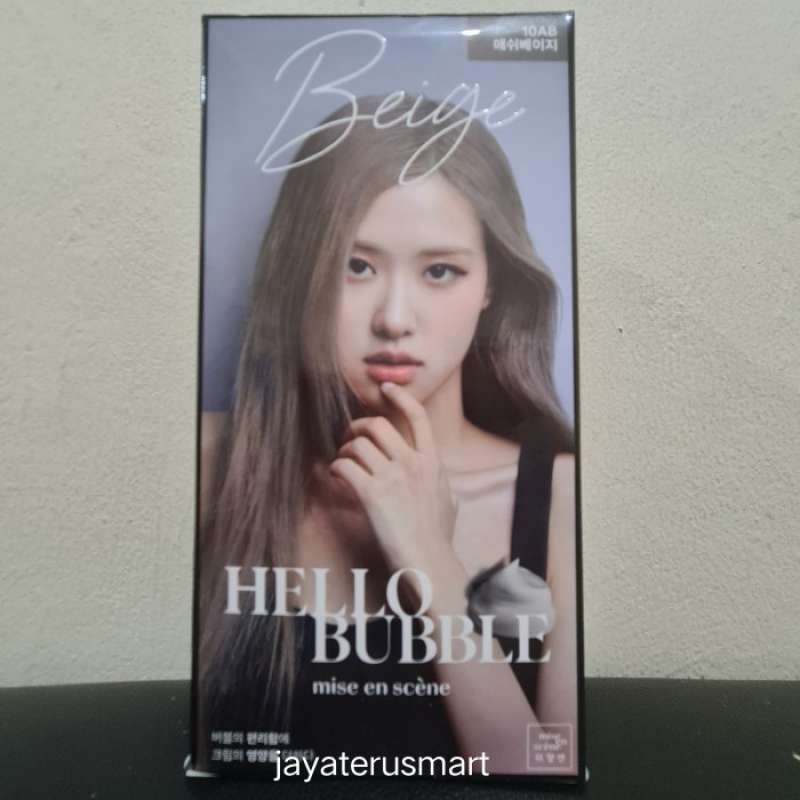 Promo All New Mise En Scene Hello Bubble ASH BEIGE NEW 2022 Hair Color ...