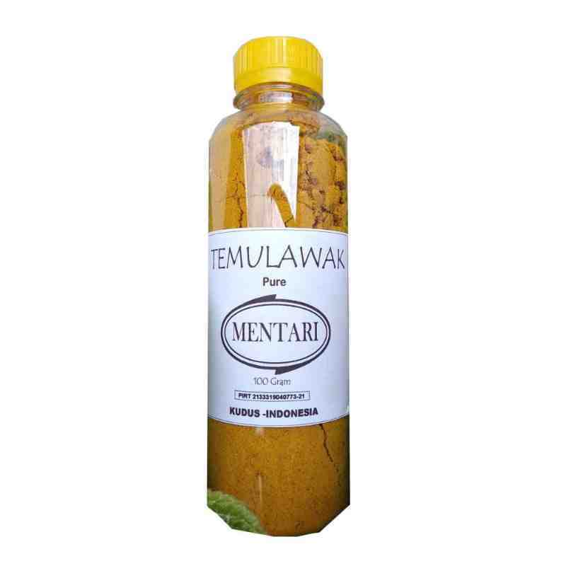 Jual Temulawak Pure Bubuk 100 Gram di Seller Curcuma Mentari ...