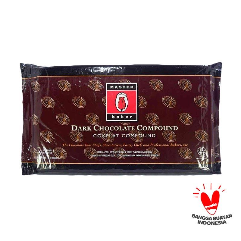 Jual Coklat Tulip Dark Chocolate Compound Master Baker per 250gram di ...
