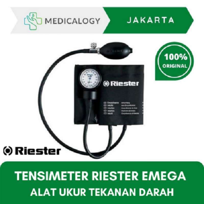 Jual Tensimeter Aneroid Riester Emega Alat Ukur Tekanan Darah di Seller ...