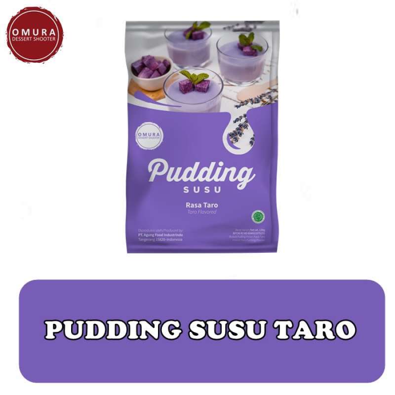 Jual Omura Dessert Shooter Premix Instant Pudding Susu Rasa Taro di ...
