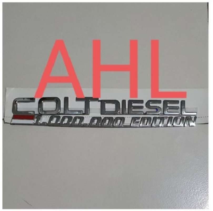 Jual Paket Logo Emblem Colt Diesel dan 1.000.000 Edition Canter ...