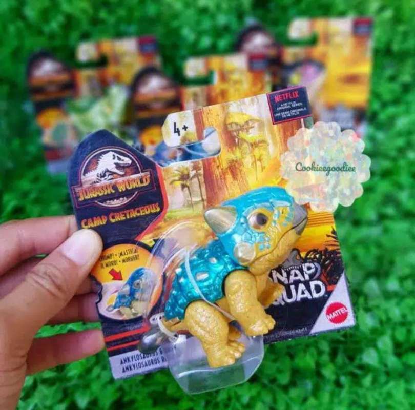 Jual Jurassic World Snap Squad Wave 6 - Ankylosaurus Bumpy di Seller ...