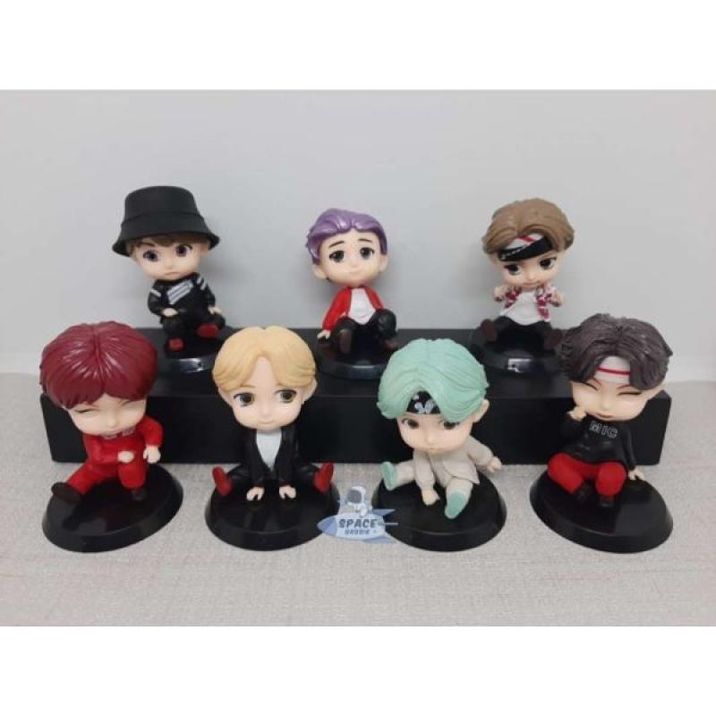 Jual Action Figure BTS Army KWS SET 7 pcs ALL MEMBER V Jimin SUGA Jin ...