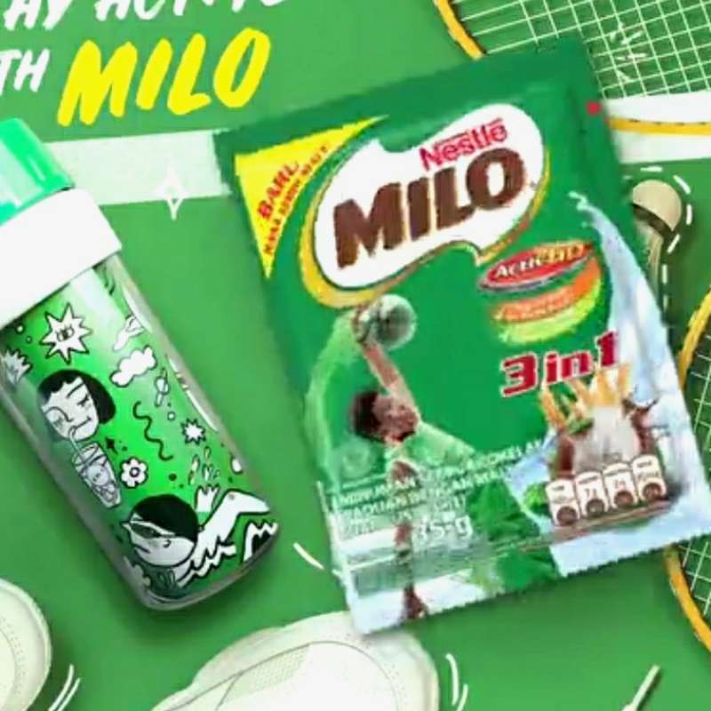 Jual Nestle Milo 3in1 Activego sachet 10x35gr. Berhadiah sesuai SNK di ...