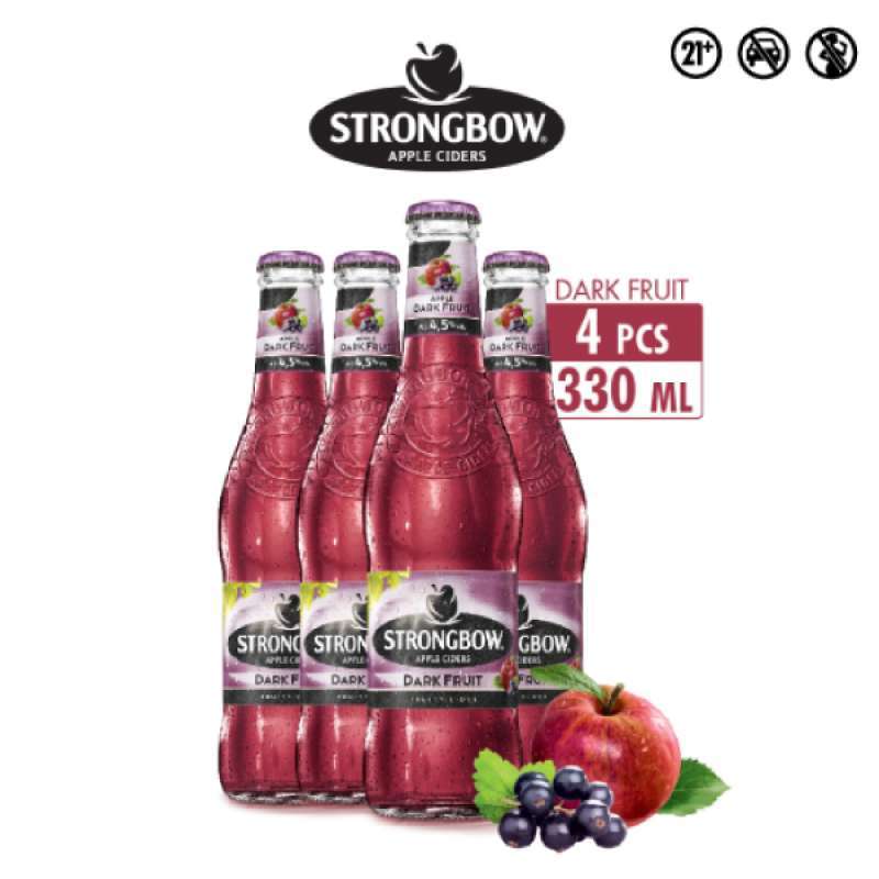 Jual Strongbow Dark Fruits 330ml Multipack 4 di Seller Drink Corner ...