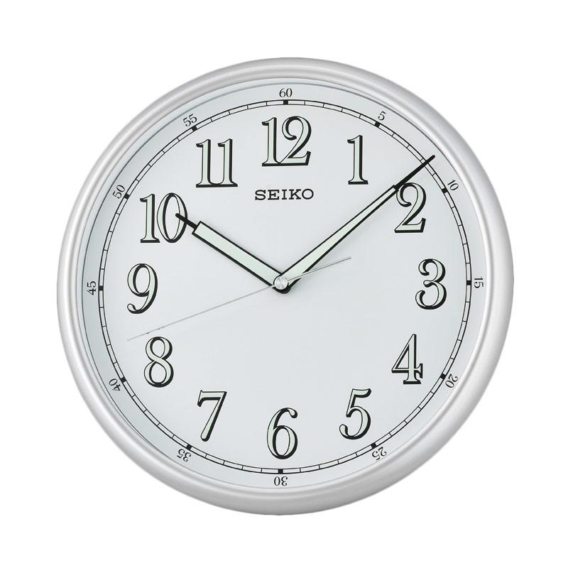 Jual SEIKO QXA659ST Wall Clocks - Silver [28 cm] di Seller ORVIS ...
