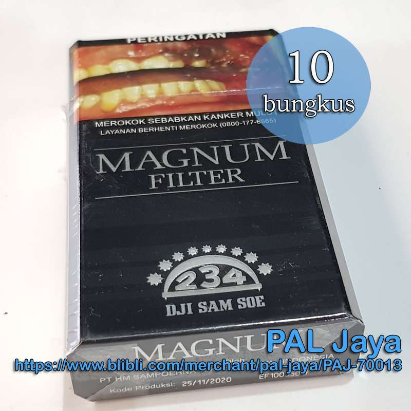Jual rokok DJI SAM SOE MAGNUM FILTER 12 batang [1 slop / 10 bungkus] di ...