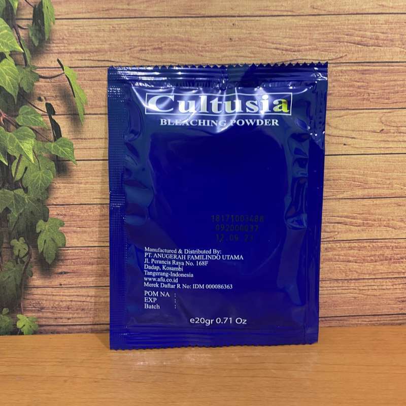 Jual Cultusia Bleaching Powder Sachet / Bleaching Bubuk - 20gr di ...