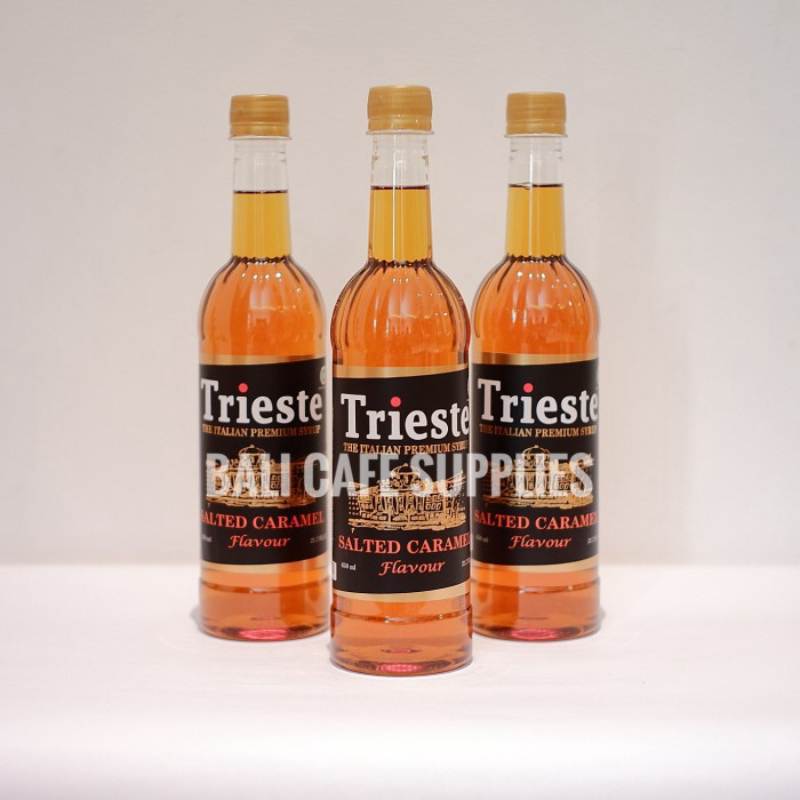 Jual Trieste Salted Caramel Syrup 650ml sirup rasa manis asin karamel ...