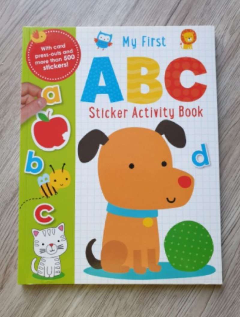 Jual Buku import anak My first ABC Sticker Activity book di Seller ...