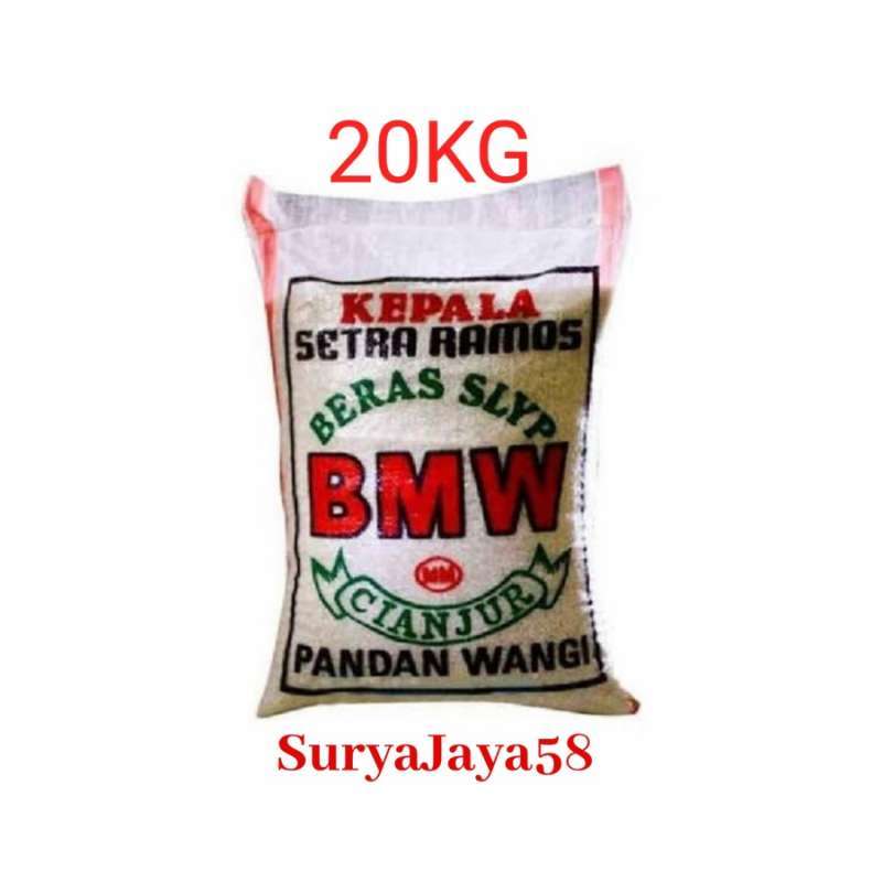 Jual Beras Bmw 20kg | Beras Pulen | Beras Putih | Suryajaya58 Di Seller ...