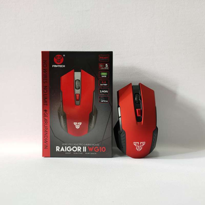 Jual Fantech Raigor II Wireless Gaming Mouse WG10 di Seller Sinar ...