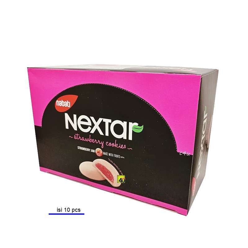 Jual Nextar STRAWBERRY Cookies Delight - 1 kotak isi 10 pcs di Seller ...