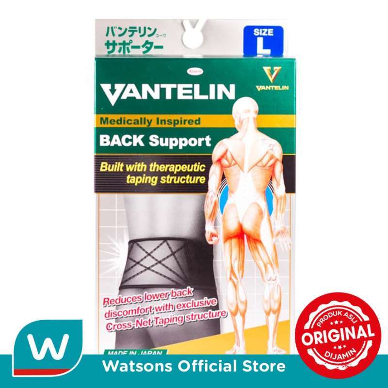 Jual Vantelin Back Support L di Seller WATSONS Official Store ...