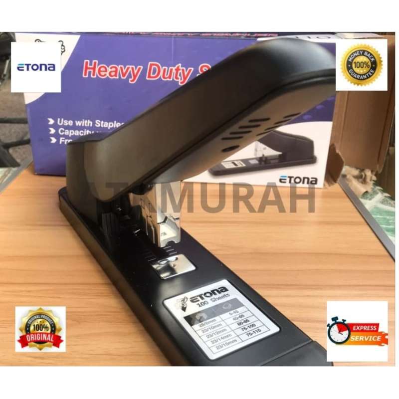 Jual Stapler Etona 110 Staples Heavy Duty 110 Lembar Original Jilid ...