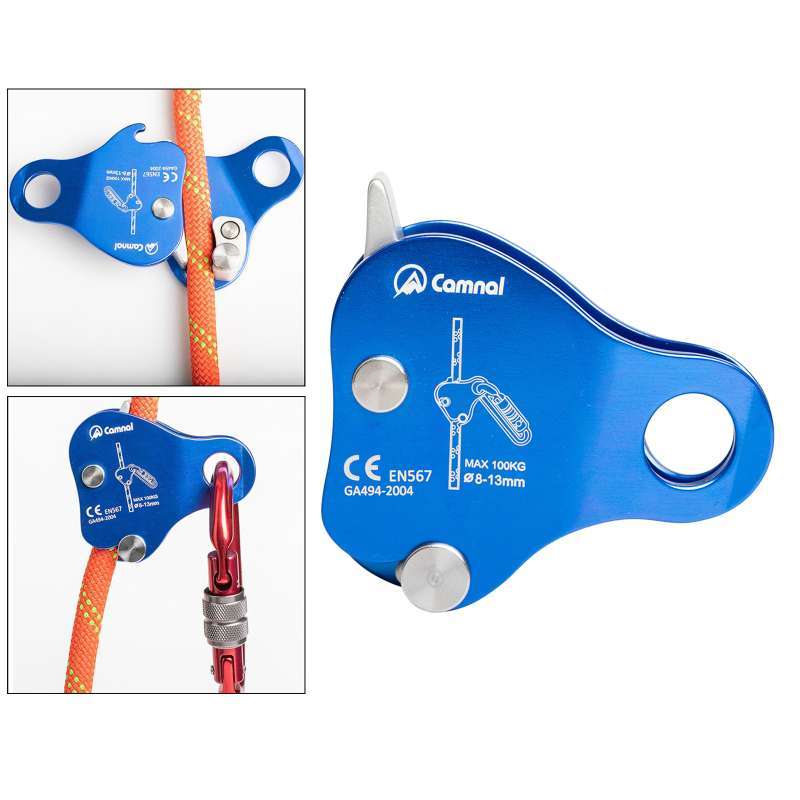 Jual Safety Rope Grab Rock Climbing Arborist Fall Arrester Pulley ...